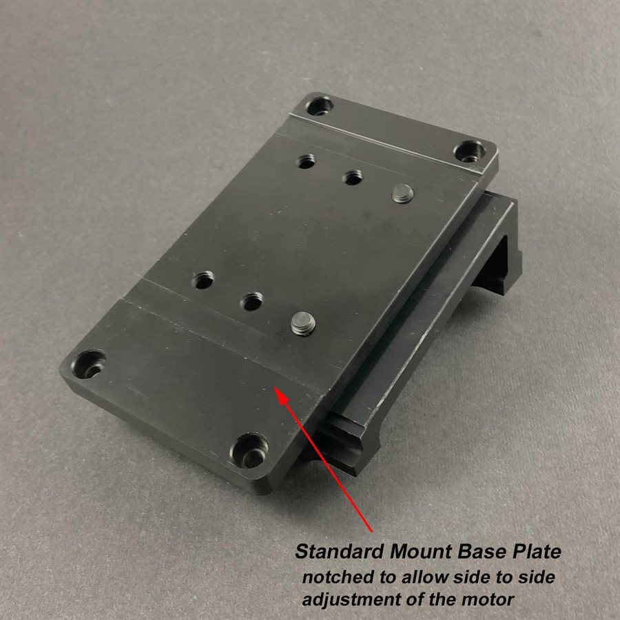 4-cycle angled motor mount, American 0 degree